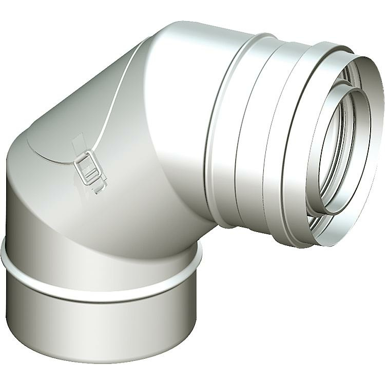 Abgasrohr Kunststoff DW Bogen 87° - Heizprofishop Heizung Solar Wärme ...